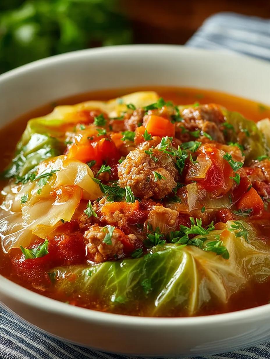 Hearty Cabbage Roll Soup: 5 Steps to Comfort Food – mealbulk