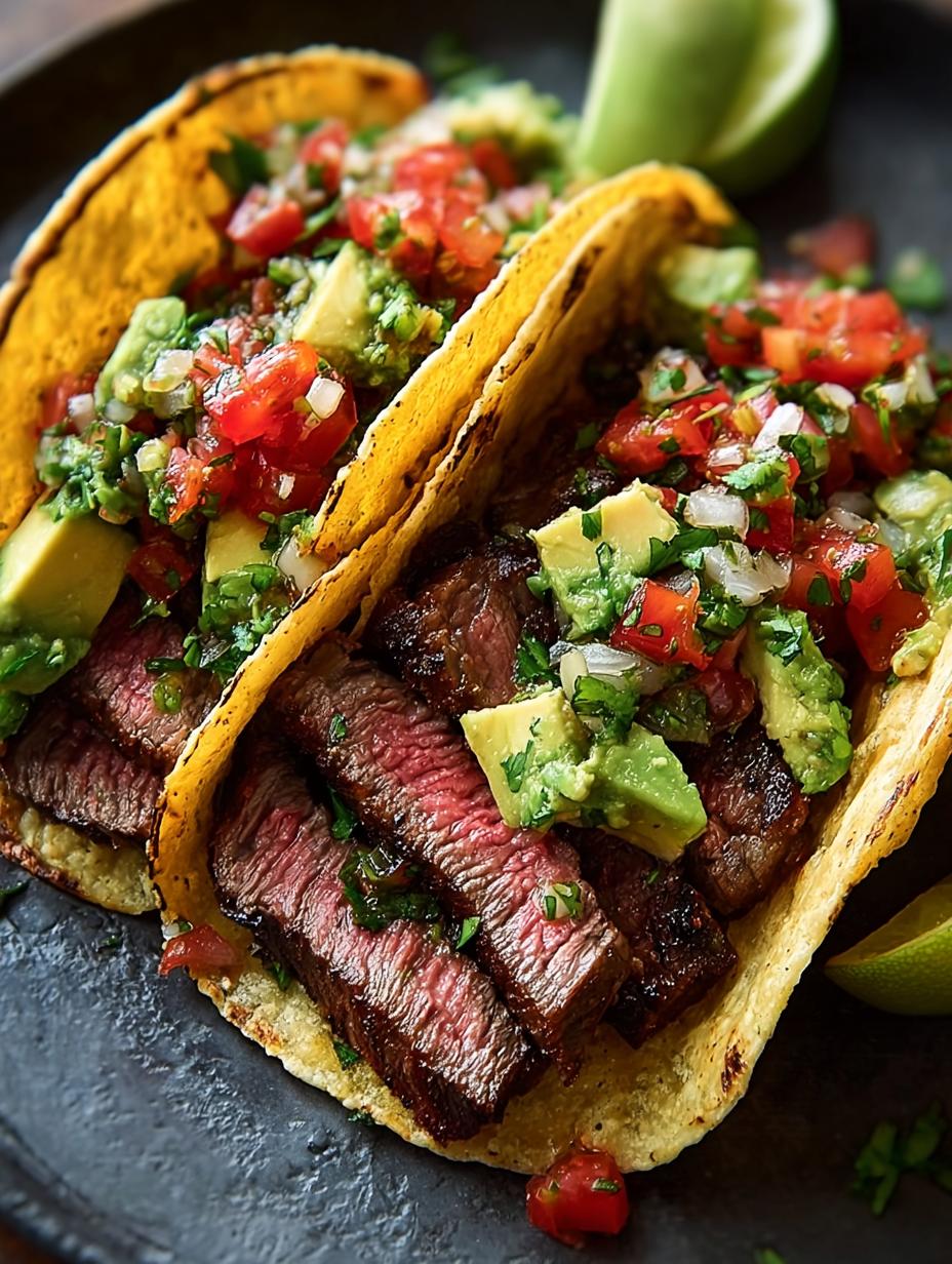 Grilled Steak Tacos with Avocado Salsa Bliss – mealbulk
