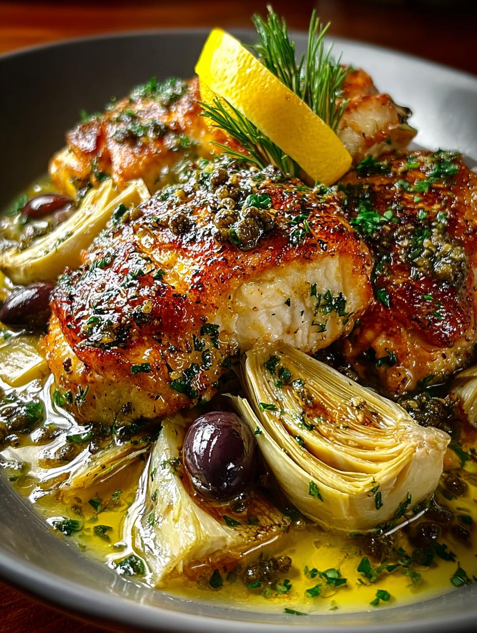 Lemon Chicken with Artichokes: 5 Simple Steps to Delight – mealbulk