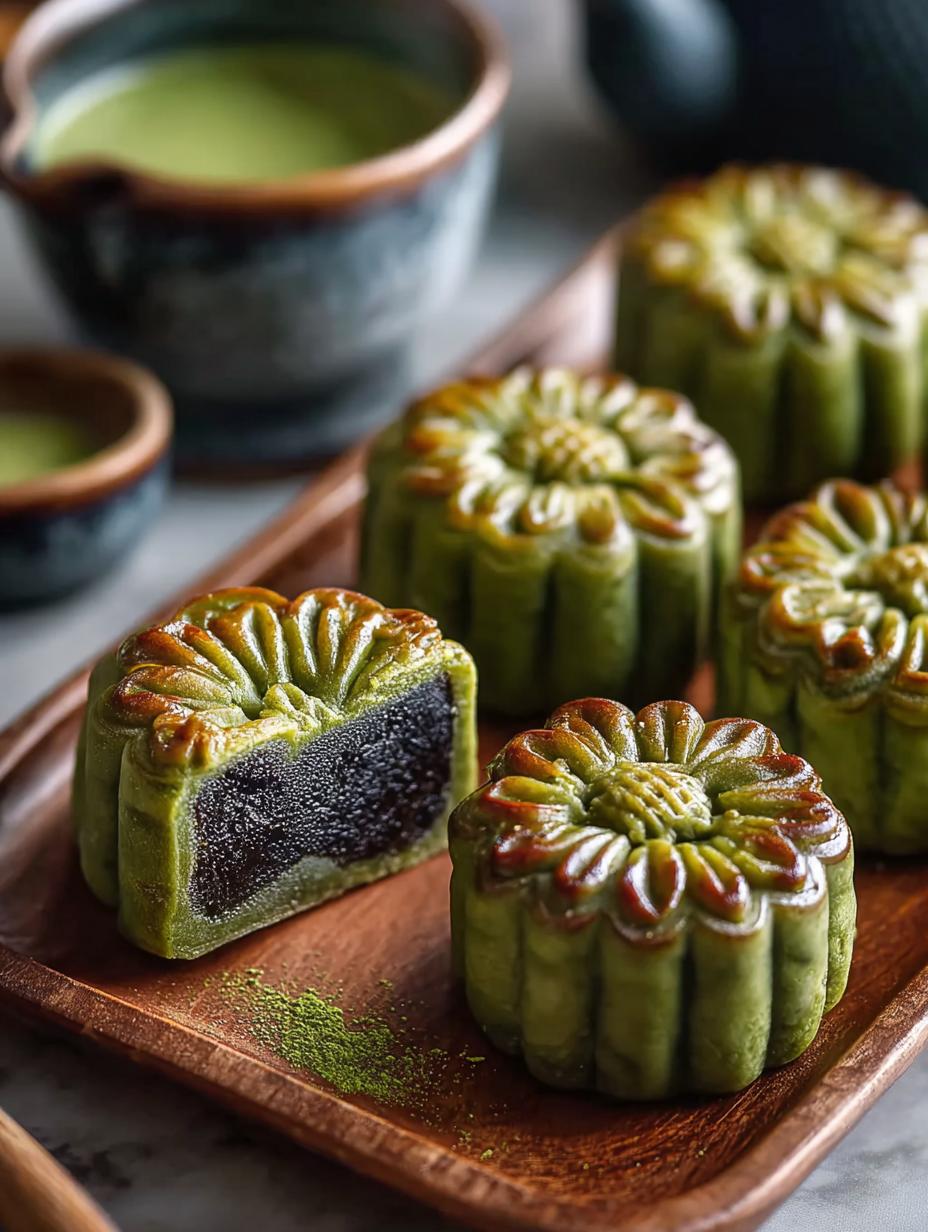 Decadent Matcha Red Bean Mooncakes for Your Celebrations – mealbulk