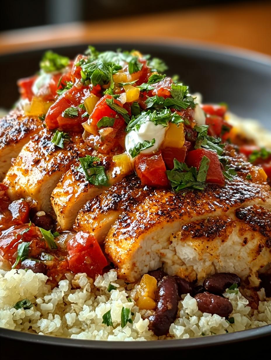 Salsa Chicken Cauliflower Rice: 5 Healthy Dinner Ideas – mealbulk