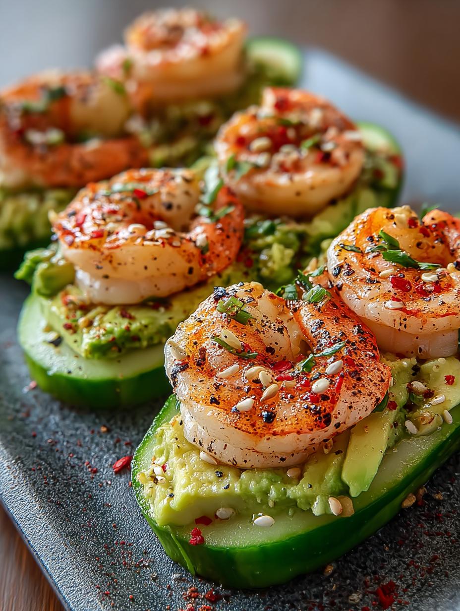 Shrimp Avocado Cucumber Boats: 5 Unique Serving Ideas – mealbulk