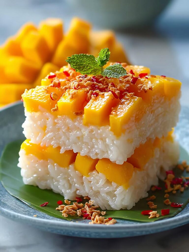 Irresistible Thai Mango Sticky Rice Dessert Recipe – mealbulk